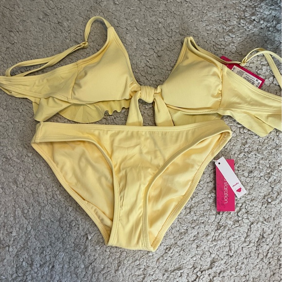 Target | Swim | Pastel Yellow Target Bikini | Poshmark